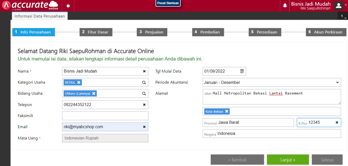 Registrasi Accurate Online | Official Partner Accurate Online